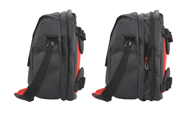 Scott Bag Messenger 25 Grey/Red – The Hanger Bike Co